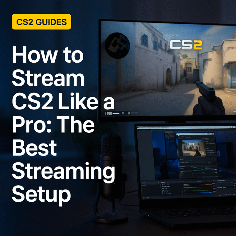 How to Stream CS2 Like a Pro: The Best Streaming Setup for 2025